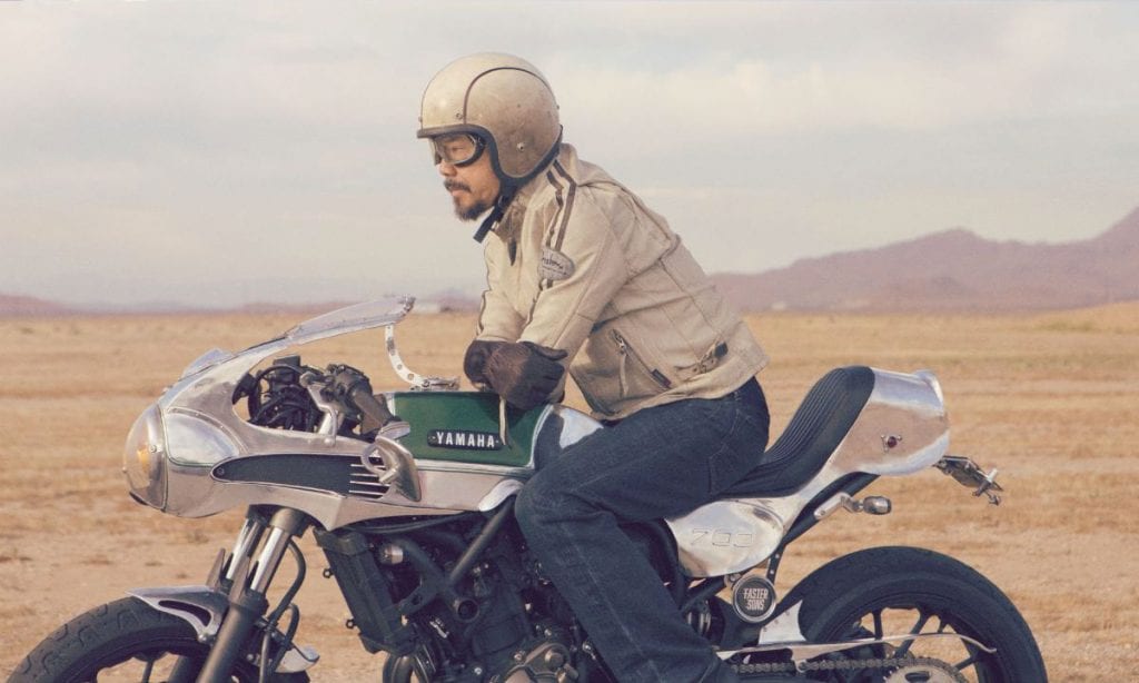 Shinya Kimura Yamaha MT07 Faster Son - Return of the Cafe Racers