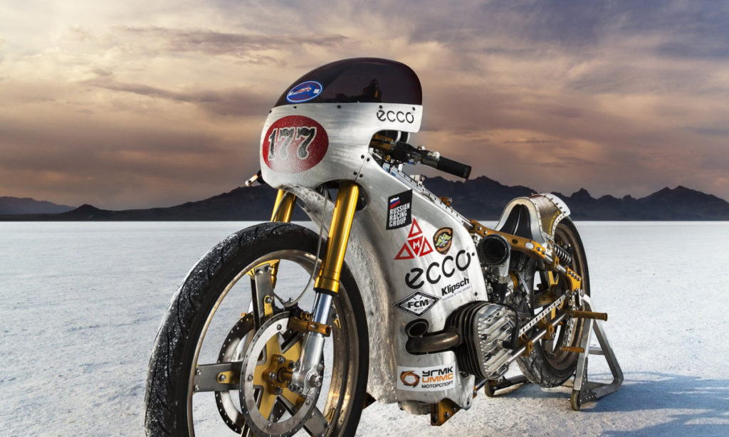 Russian Rocket - FCM Landspeed Ural - Return of the Cafe Racers