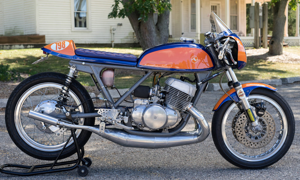 Repli Racer - Spencer Motoworks Suzuki T500 - Return of the Cafe Racers