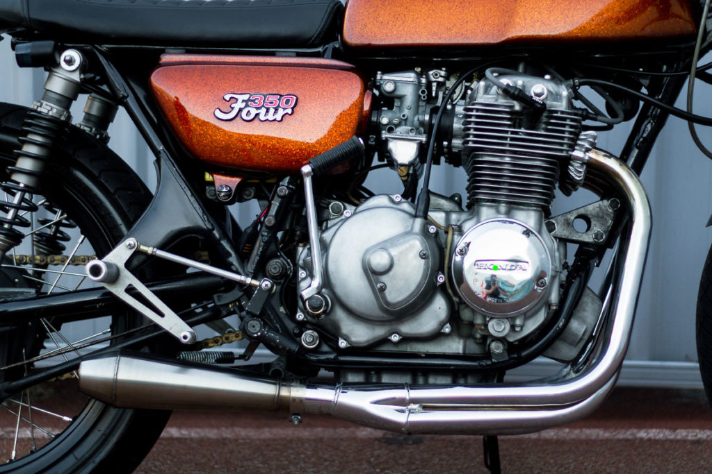 The Banshee - Andy's Honda CB350F - Return of the Cafe Racers