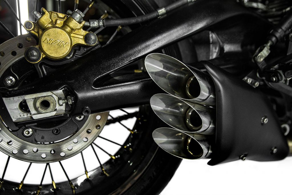 Smoked MT777 - Triumph Daytona 675 - Return of the Cafe Racers