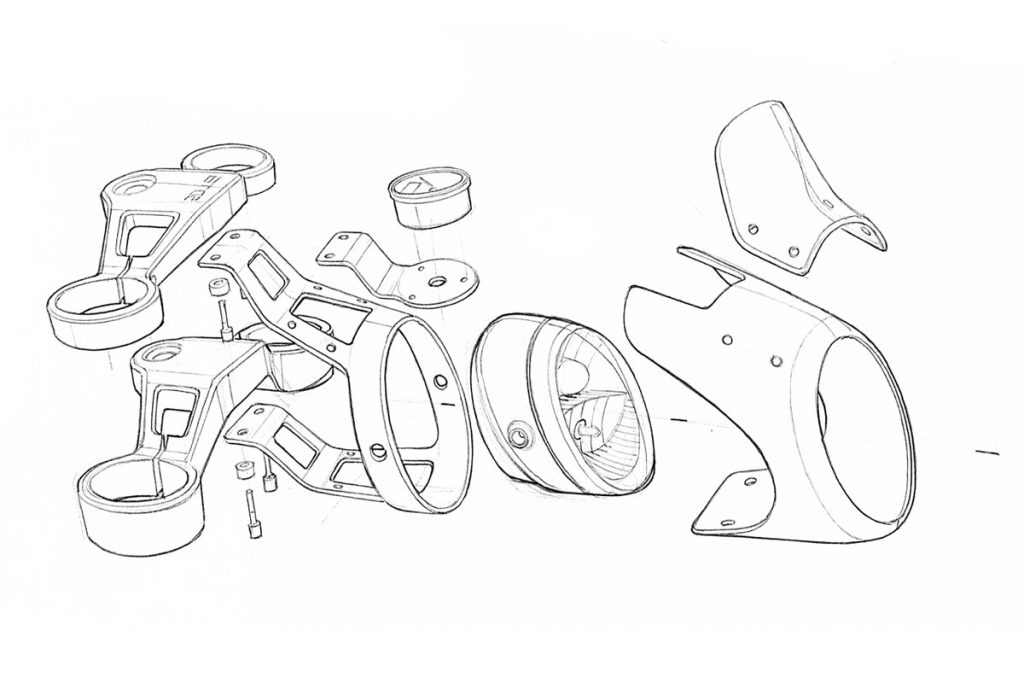 Building a Cafe Racer - Blacktrack BT02 design - Return of the Cafe Racers