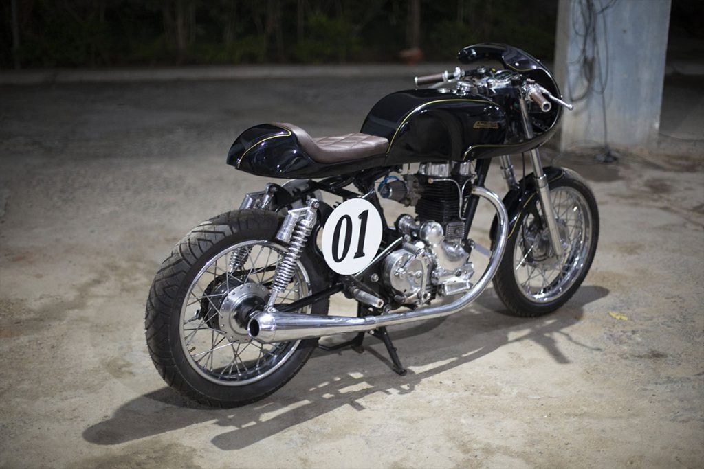 Royal Racer - J&D Enfield Bullet Cafe Kit - Return of the Cafe Racers