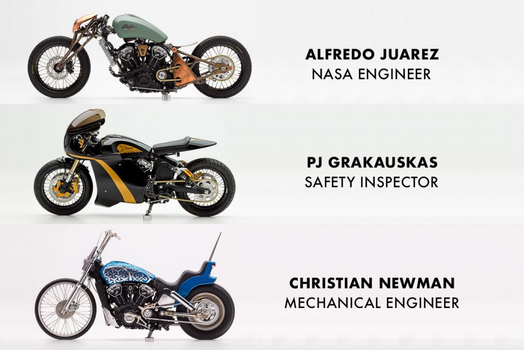 Mould Breaker - Indian Scout Cafe Racer - Return of the Cafe Racers