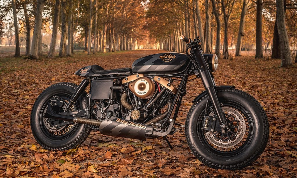 Hard Rock Cafe Racer - Old Wine Shovelhead - Return of the Cafe Racers