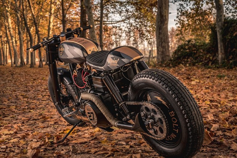 Hard Rock Cafe Racer - Old Wine Shovelhead - Return of the Cafe Racers