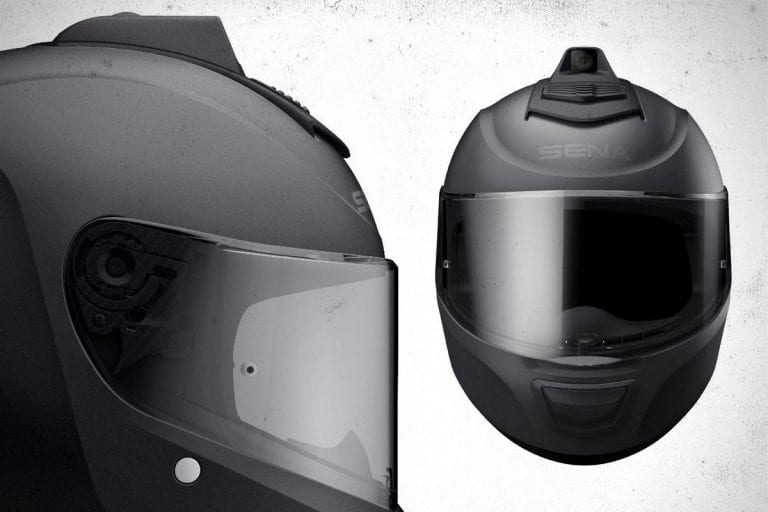 Riding Gear - Sena Integrated Camera Helmet - Return of the Cafe Racers