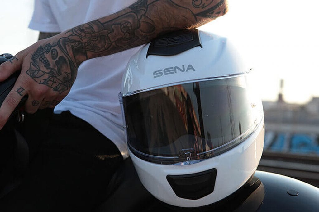 Riding Gear - Sena Integrated Camera Helmet - Return of the Cafe Racers