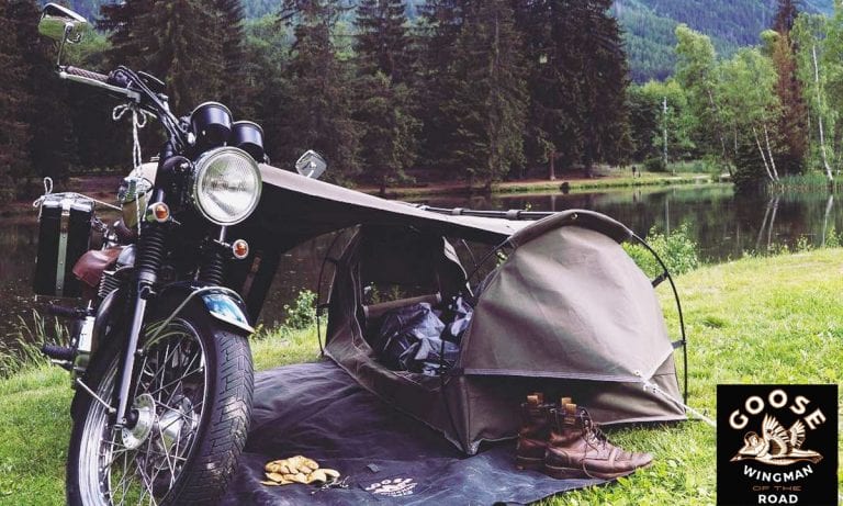 Gear Review - Goose Wingman of the Road Motorcycle Tent - Return of the ...