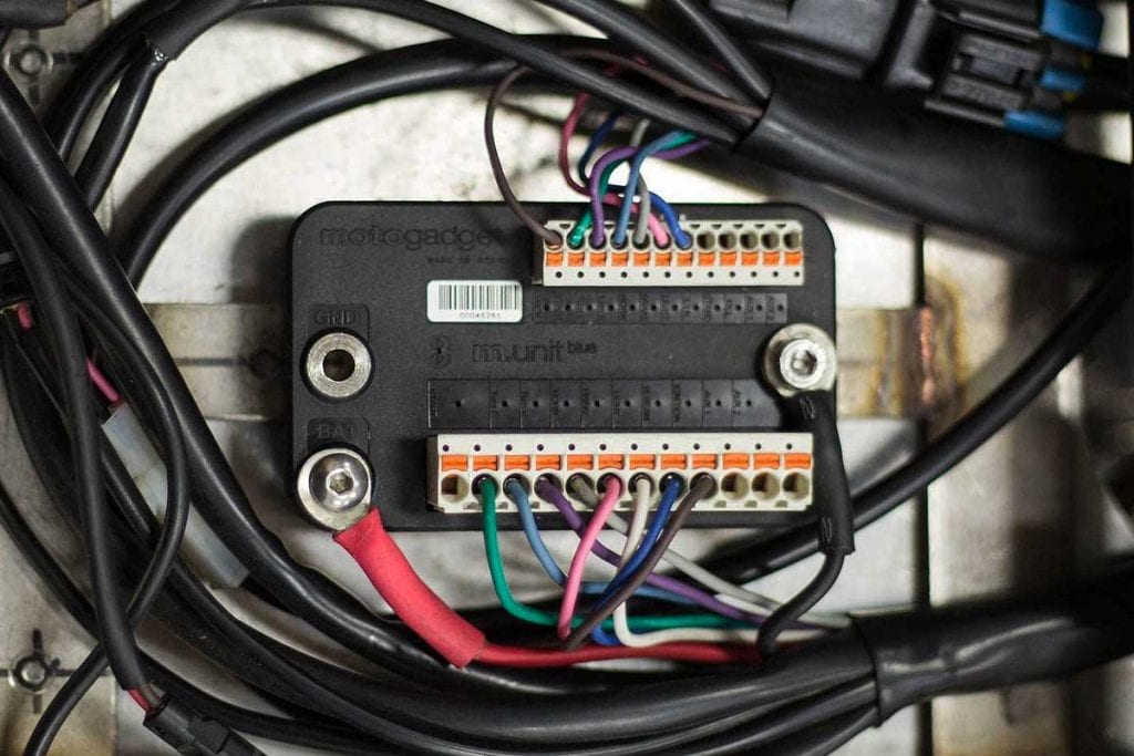 Building a Cafe Racer - Motogadget mo.unit - Return of the Cafe Racers