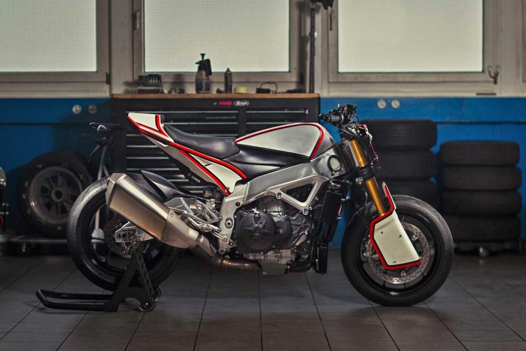 Mix N Match - Pikes Peak Aprilia Tuono - Return of the Cafe Racers