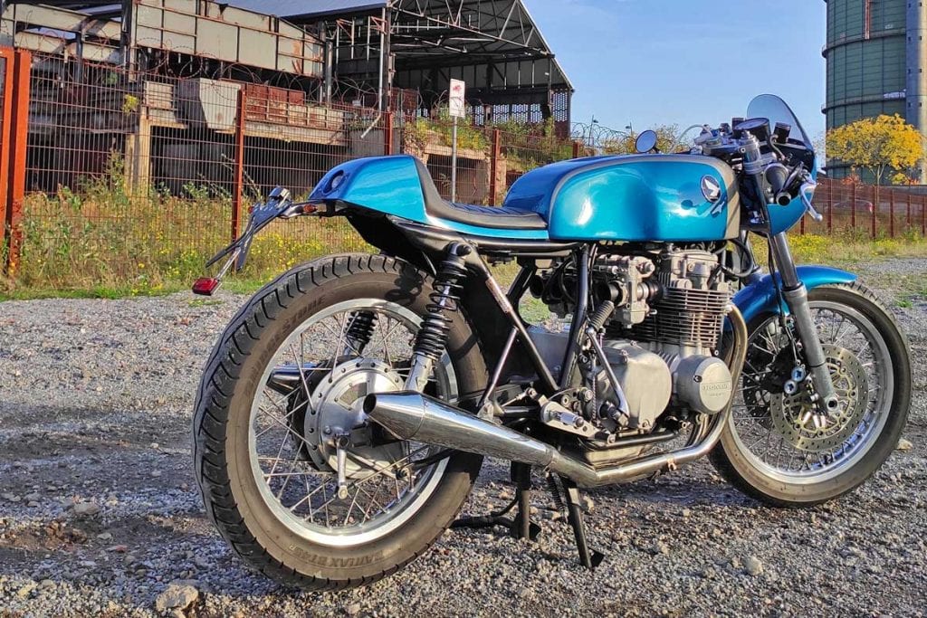 Wiese Crack - '76 CB550 Cafe racer - Return of the Cafe Racers