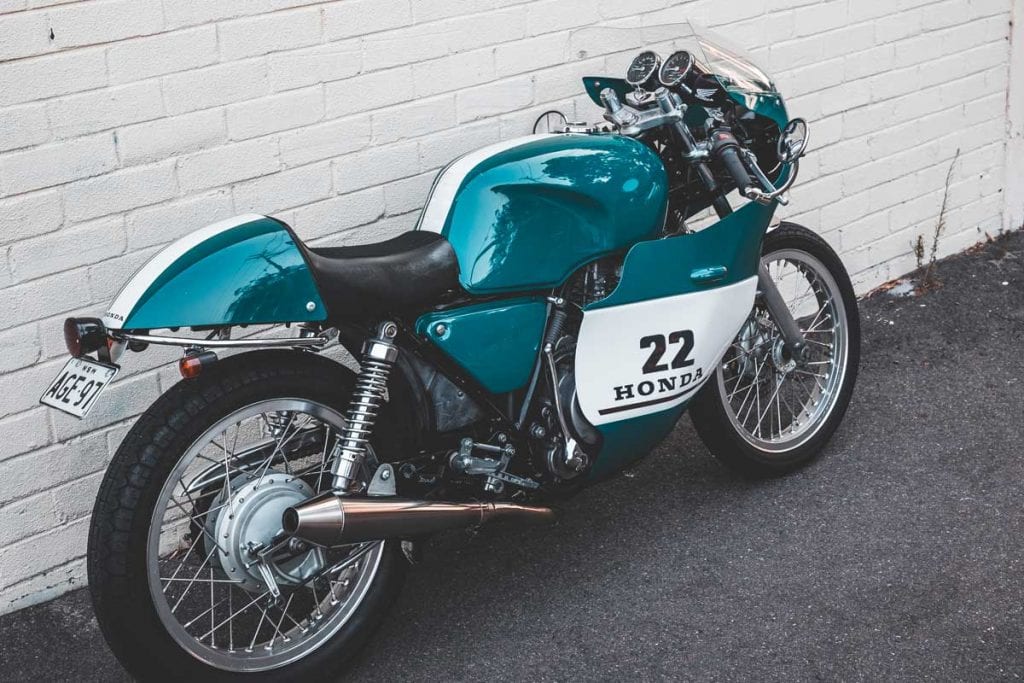 Sam Troy's Trophy - Honda GB400 TT Cafe Racer - Return of the Cafe Racers