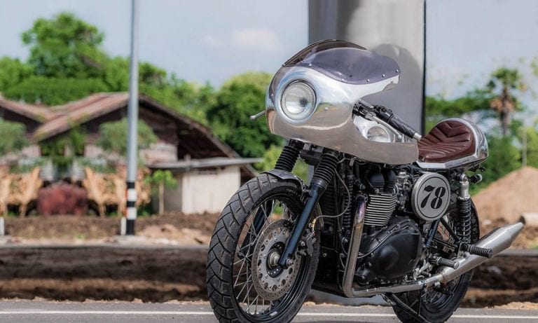 Omega Racer Cafe'd Triumph Bonneville - Return of the Cafe Racers