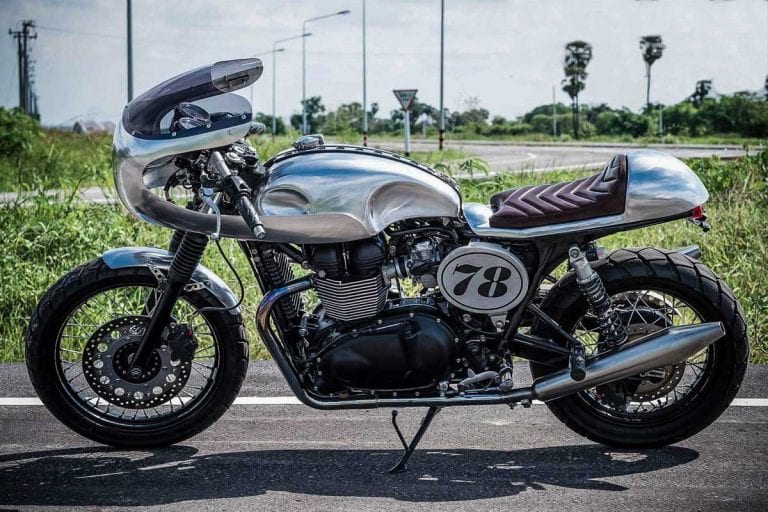 Omega Racer Cafe'd Triumph Bonneville - Return of the Cafe Racers