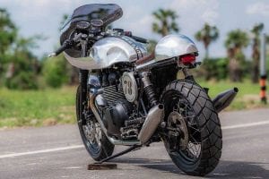 Omega Racer Cafe'd Triumph Bonneville - Return of the Cafe Racers