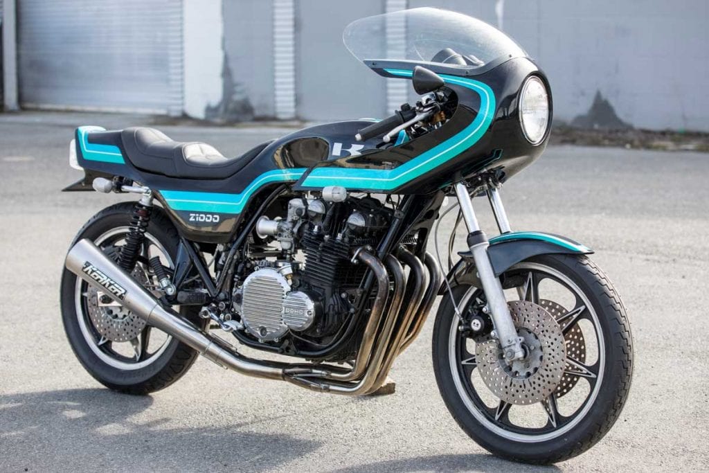 Aquafresh Kawasaki KZ1000 - Return of the Cafe Racers