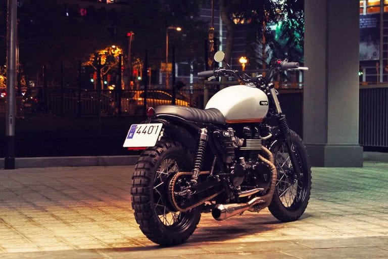 Absolut McQueen - Bonneville 865 Scrambler - Return of the Cafe Racers