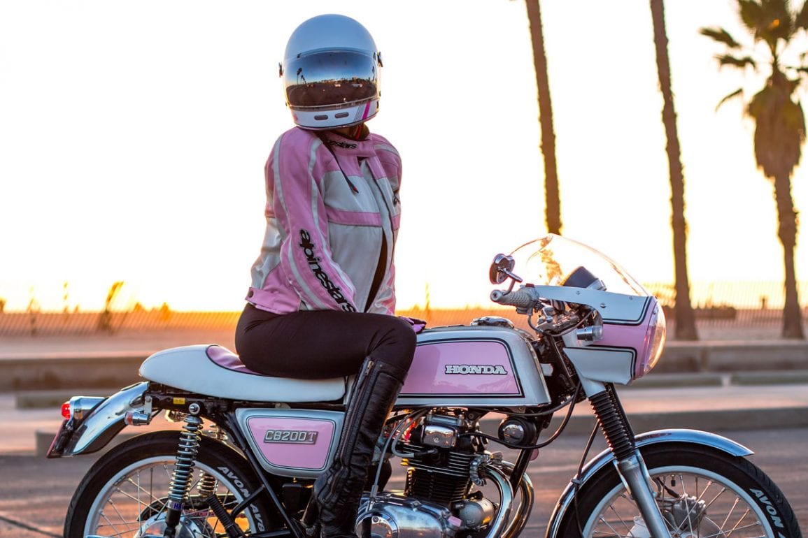 For My Wife - Bebe Pink Honda CB200T - Return of the Cafe Racers