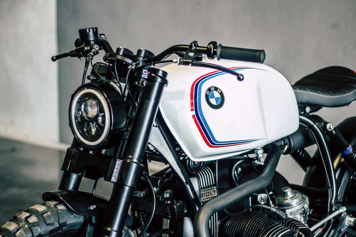 Practical Elegance - Bolt Motor Co. R100RS - Return of the Cafe Racers