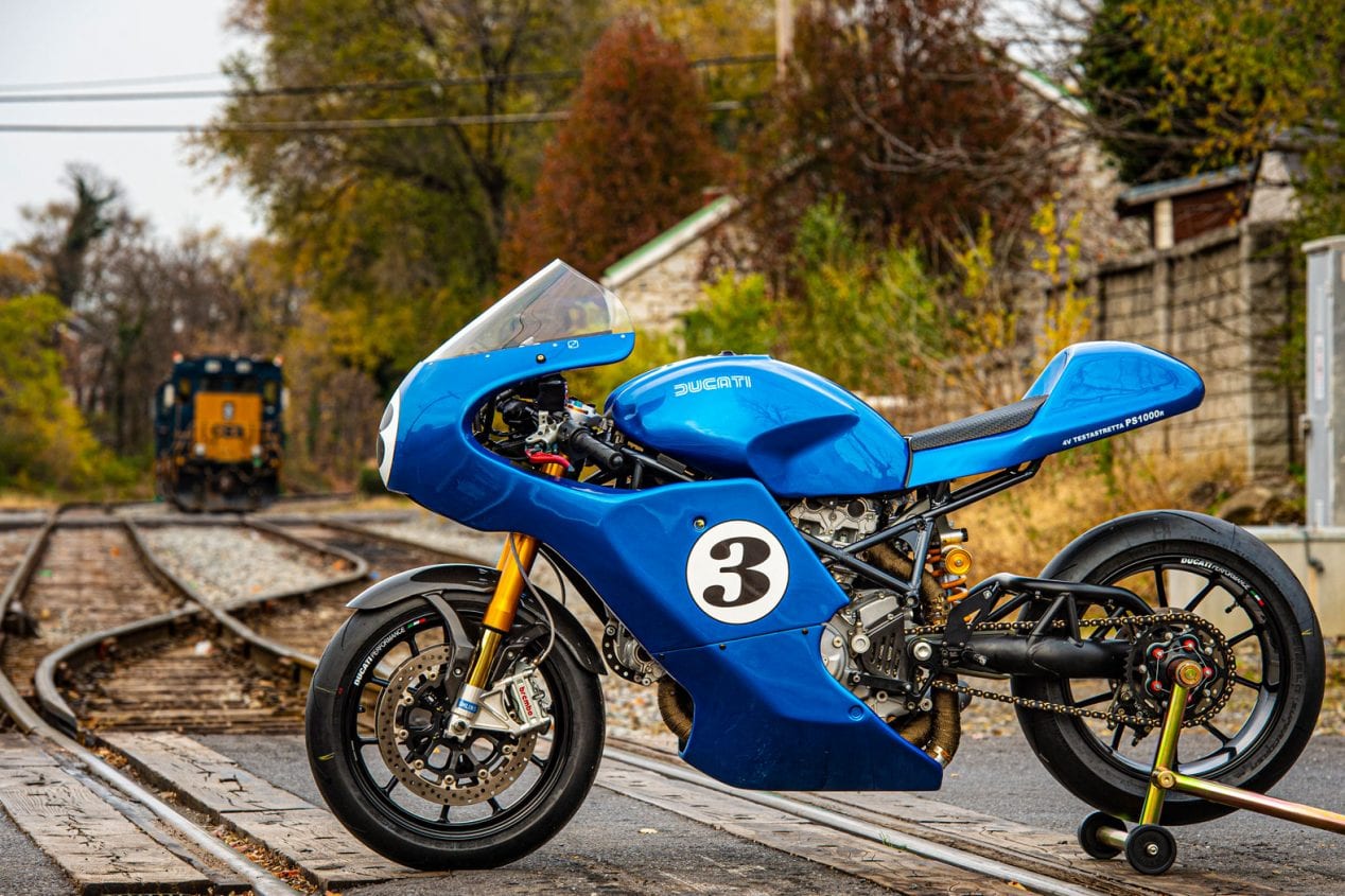 Tron Legacy Motorcycle - Ducati Sport 1000 - Return of the Cafe Racers