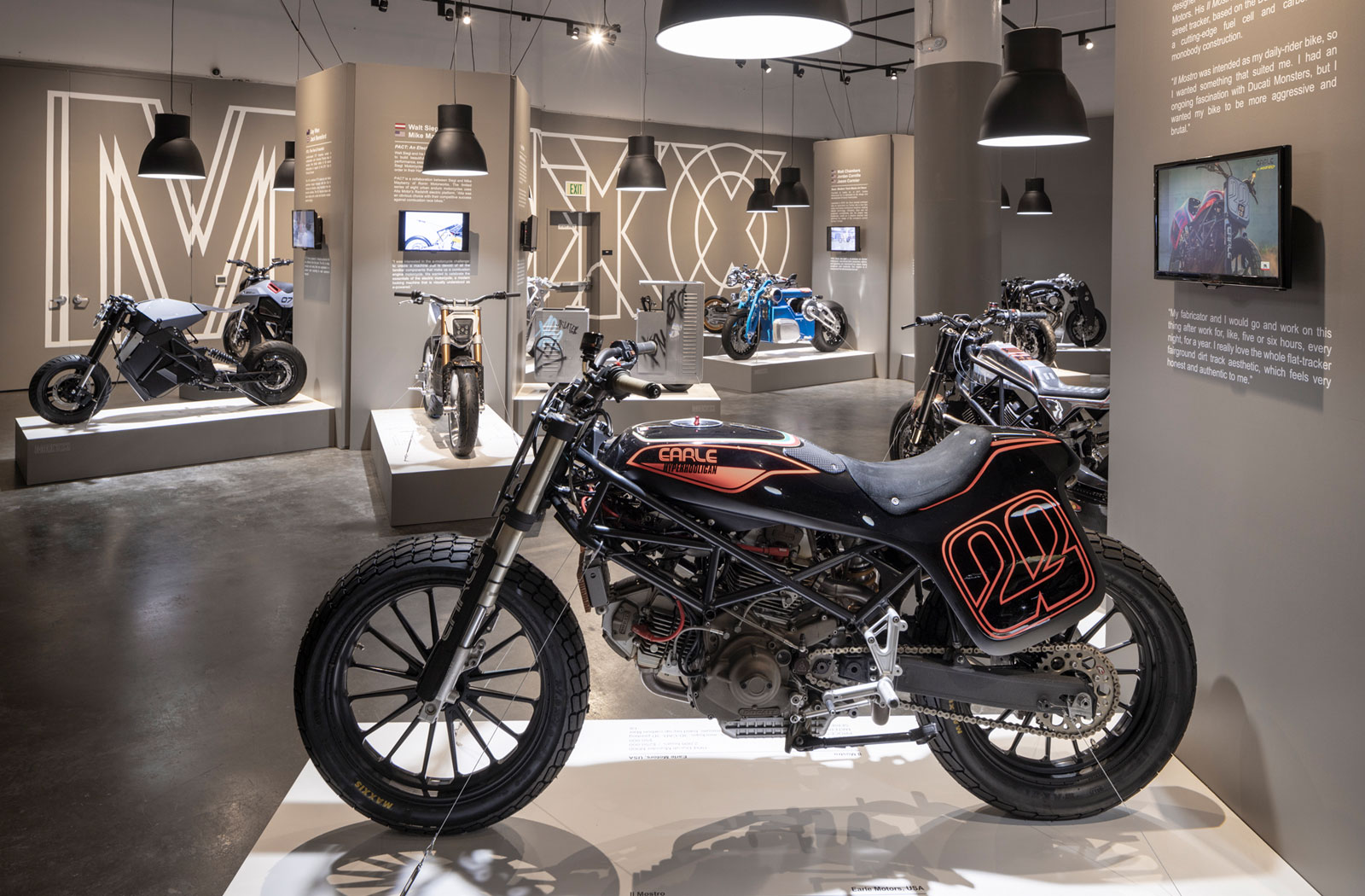 The Moto MMXX Exhibition by Hugo Eccles - Return of the Cafe Racers
