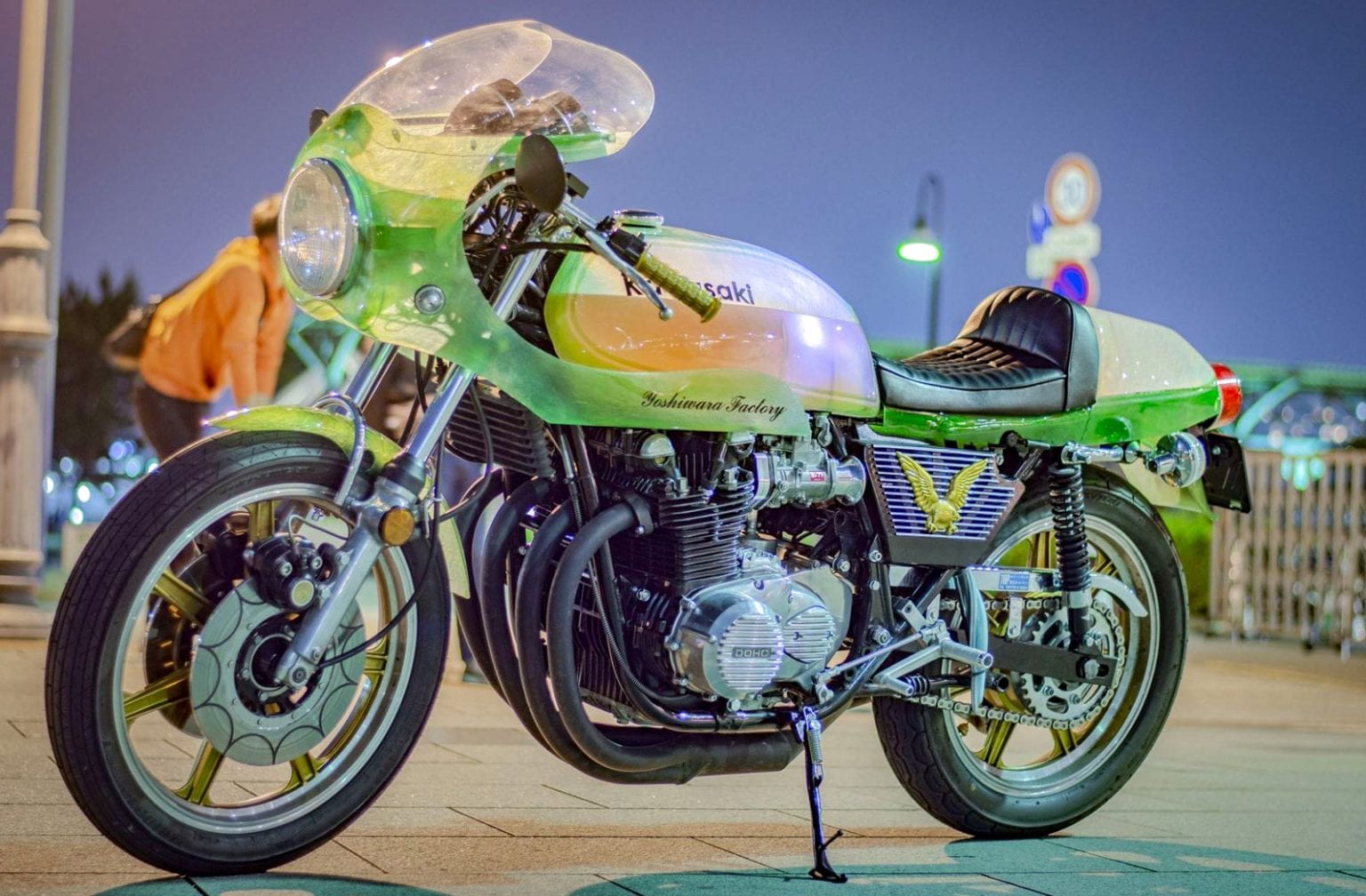 Clear Purpose - Yoshiwara Factory Kawasaki Z900 - Return of the Cafe Racers