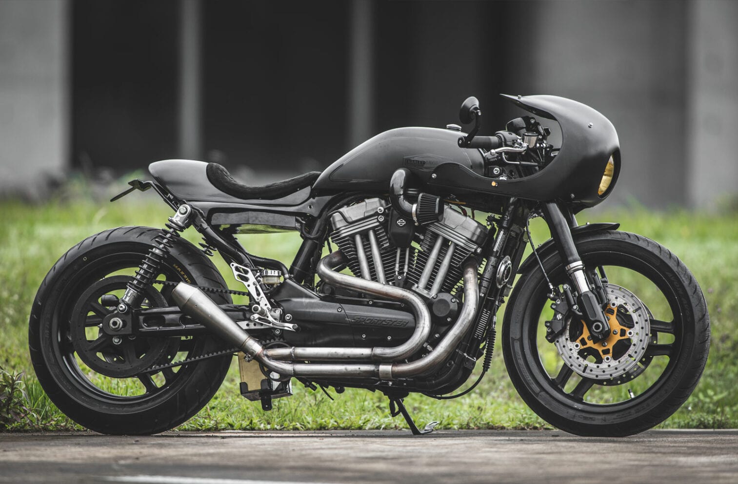 Cowboy's Chopper Sportster XR1200 Cafe Racer