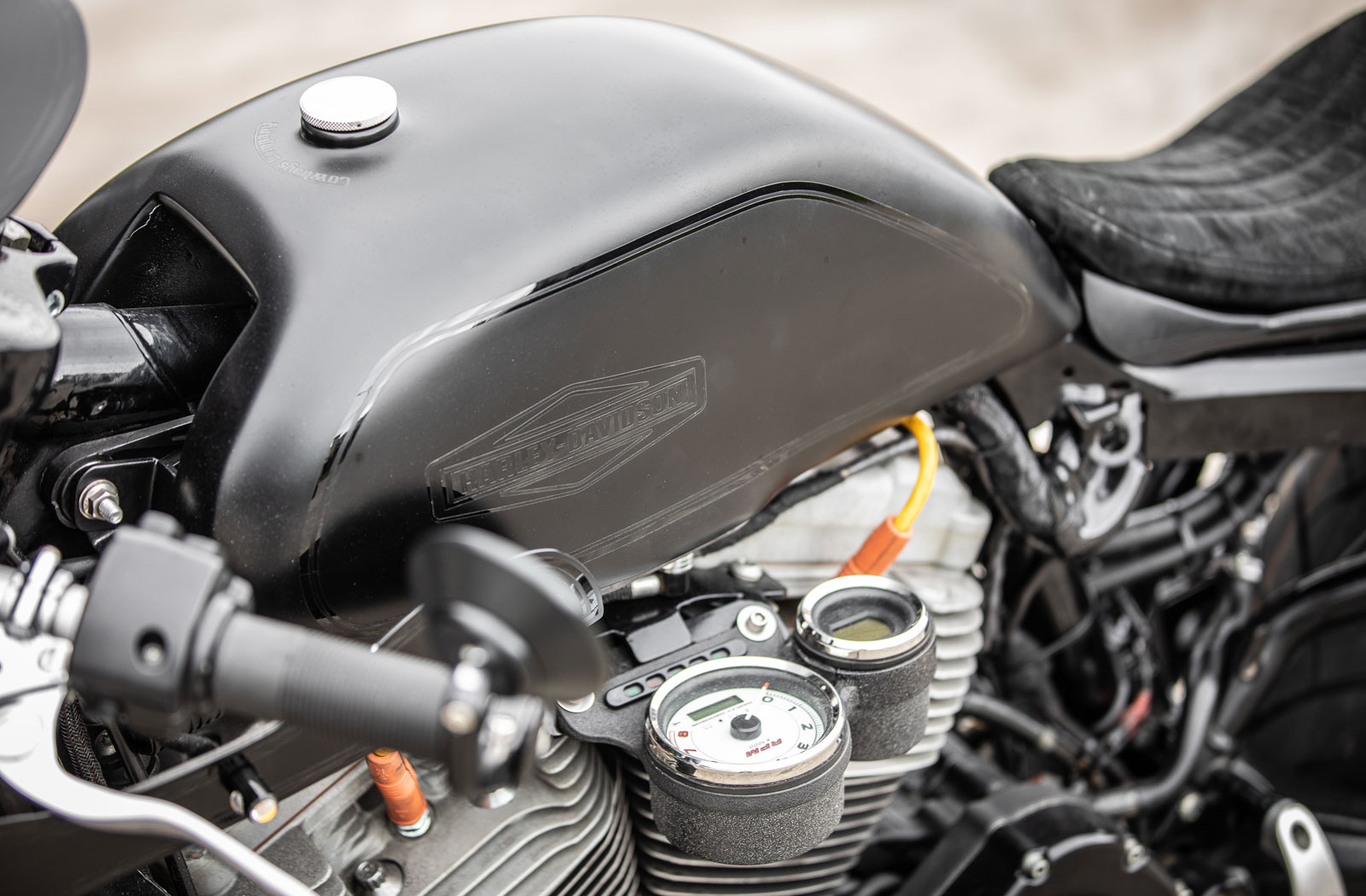 Cowboy's Chopper Sportster XR1200 Cafe Racer