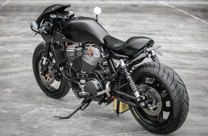 Cowboy's Chopper Sportster XR1200 Cafe Racer