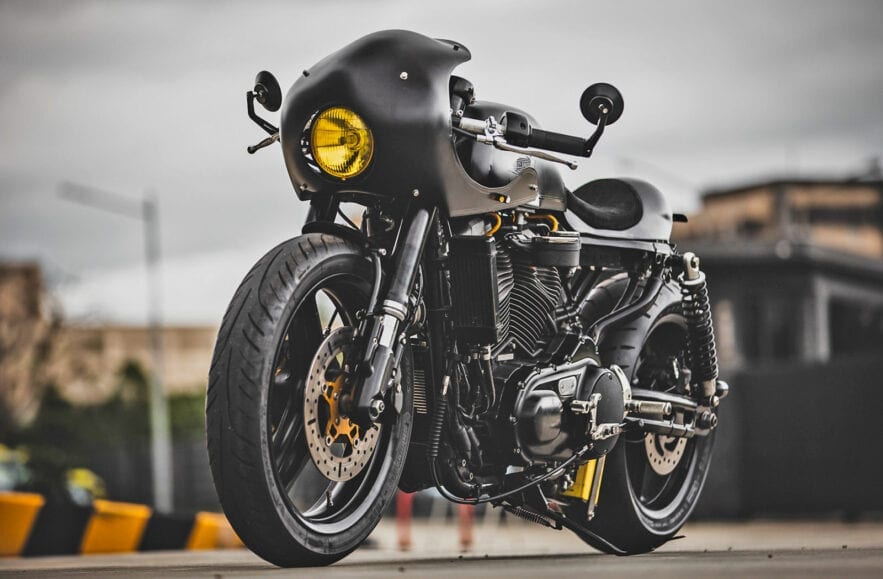 Cowboy's Chopper Sportster XR1200 Cafe Racer