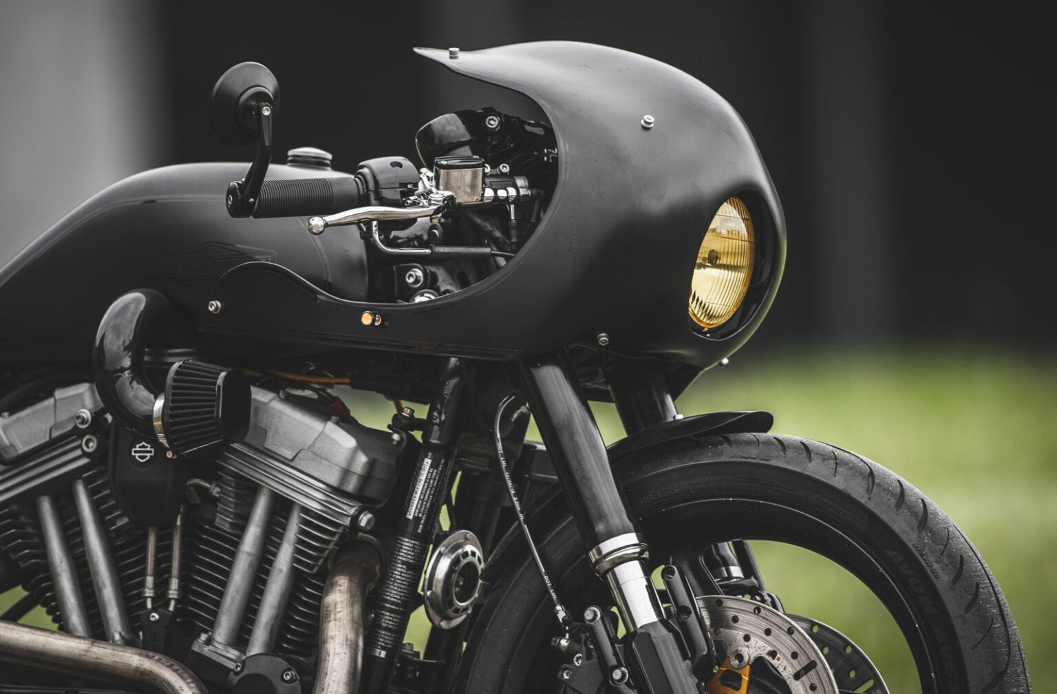 Cowboy's Chopper Sportster XR1200 Cafe Racer