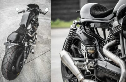 Cowboy's Chopper Sportster XR1200 Cafe Racer