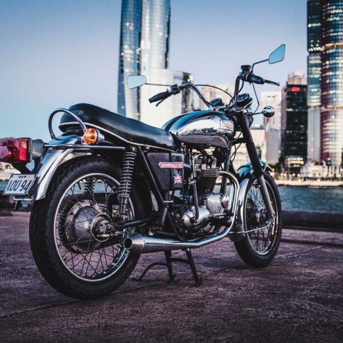 Teenage Dream: Simon Leake’s Classic ’73 Triumph Bonneville T140V