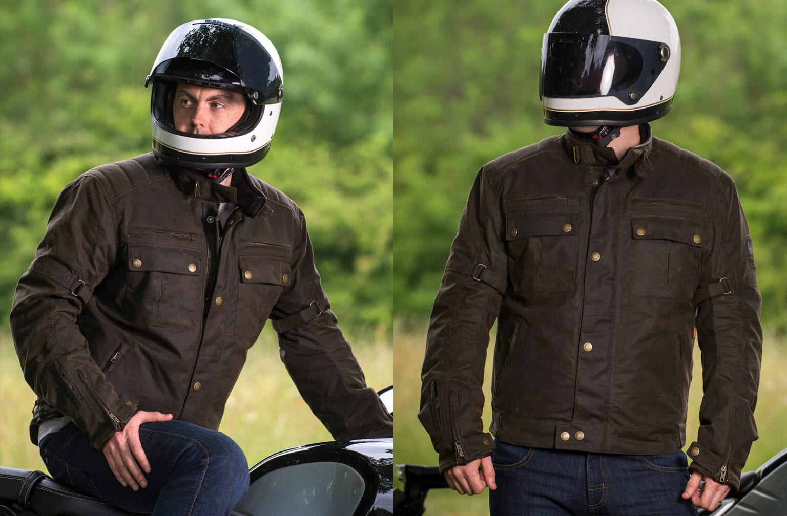 Merlin Barton 2 Waxed Cotton Jacket - Return of the Cafe Racers