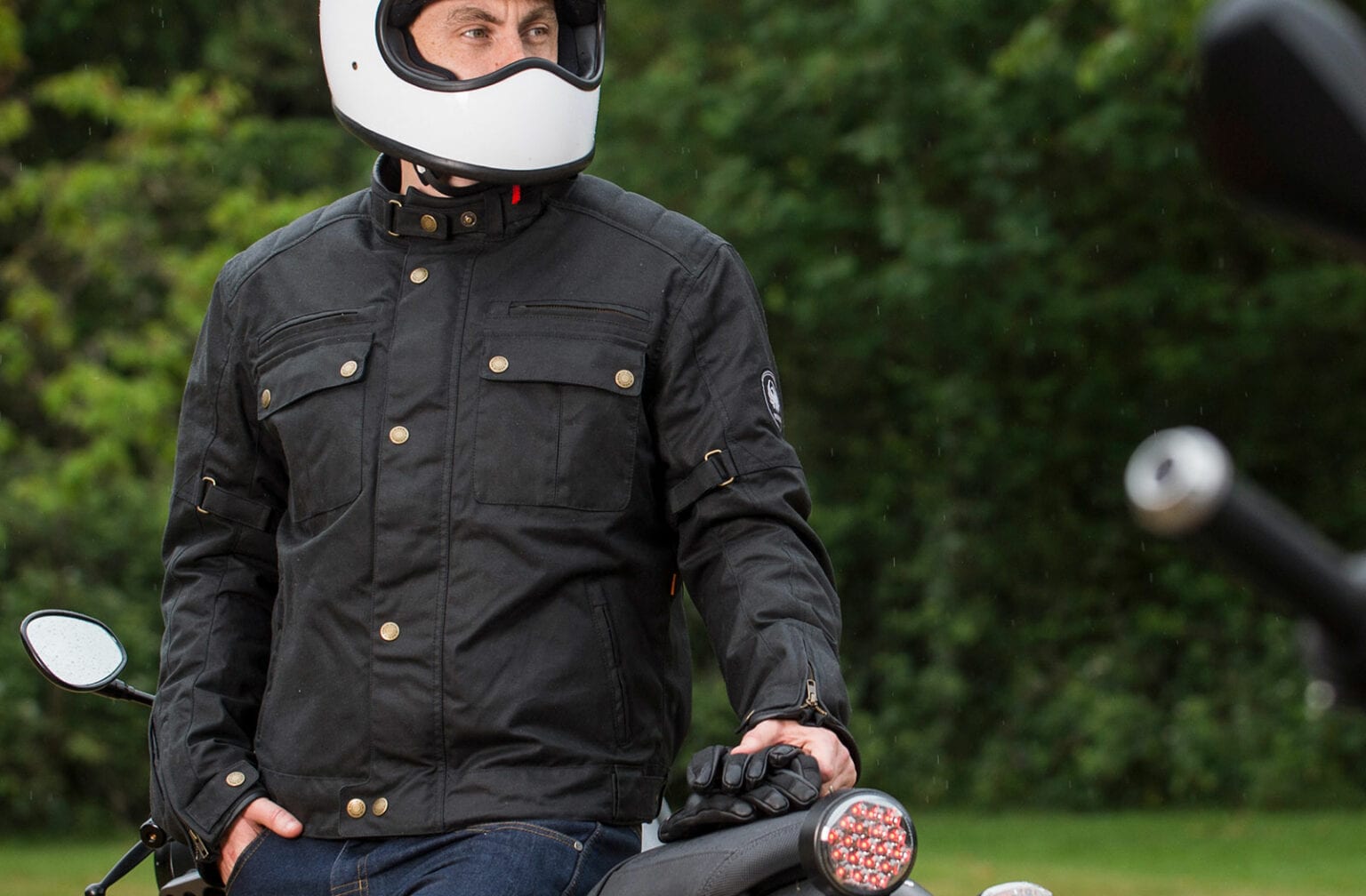 Merlin Barton 2 Waxed Cotton Jacket - Return of the Cafe Racers