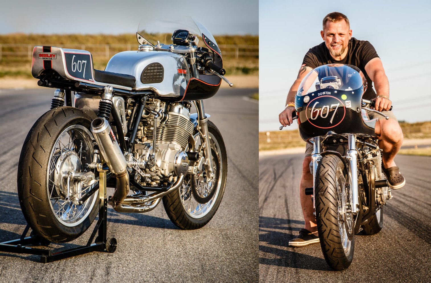 Leading by example - René Tollkühn's Seeley CB750