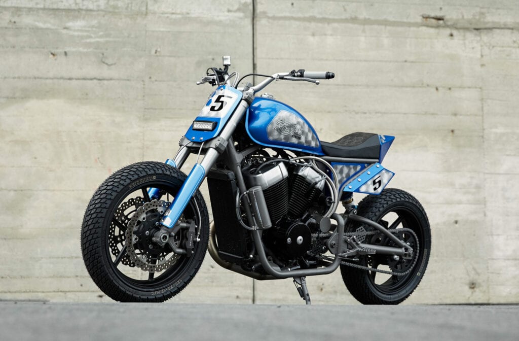 Flat Track Fever - Steel Bike Concept VT750S - Return of the Cafe Racers