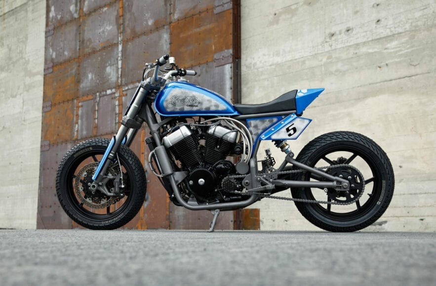 Flat Track Fever - Steel Bike Concept VT750S - Return of the Cafe Racers