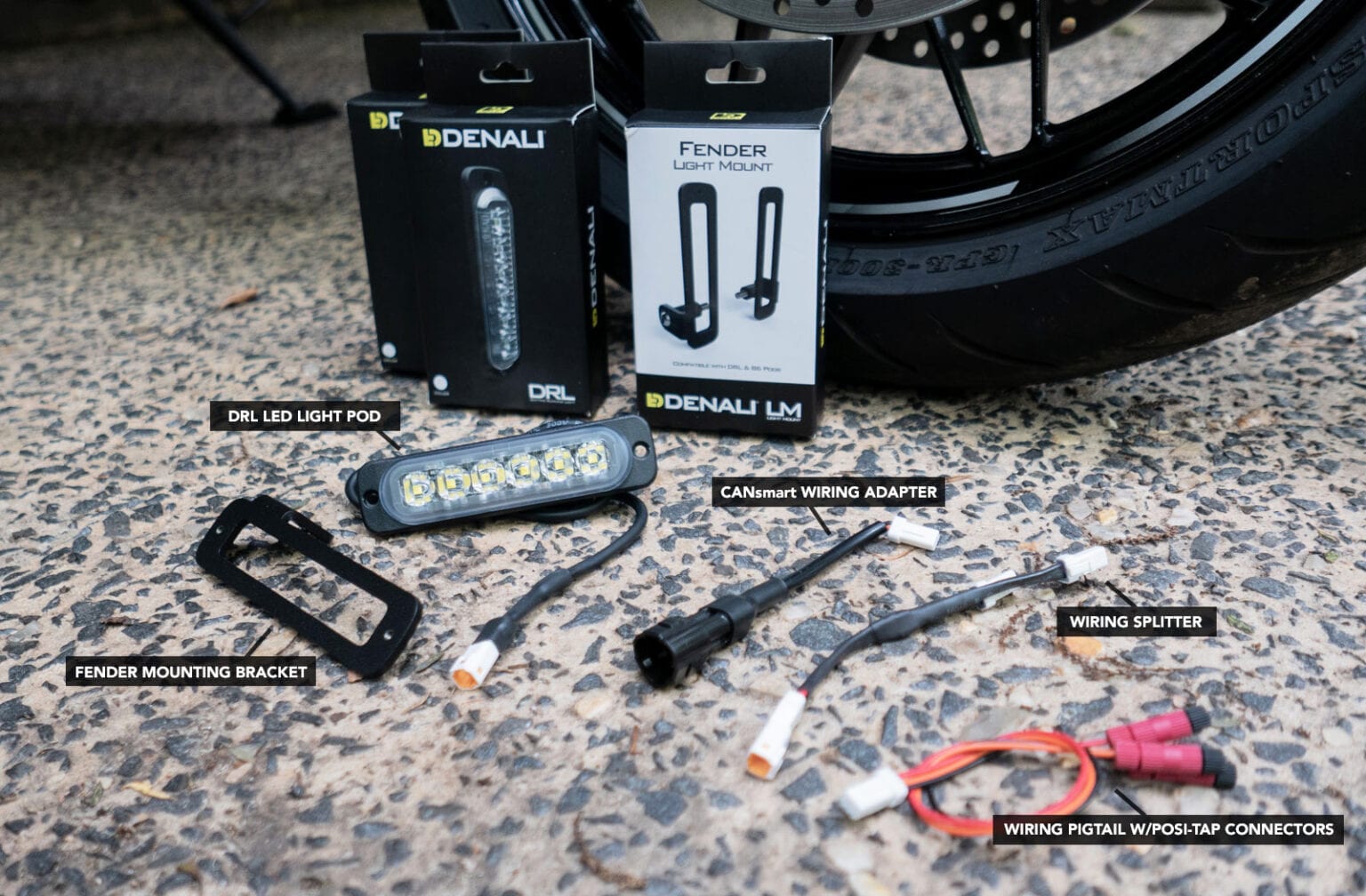 Denali Daytime Running Lights - Return of the Cafe Racers
