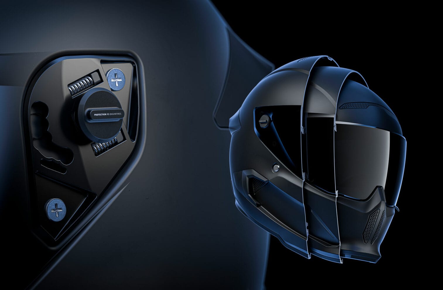 Ruroc Atlas 3.0 Helmet - Return of the Cafe Racers