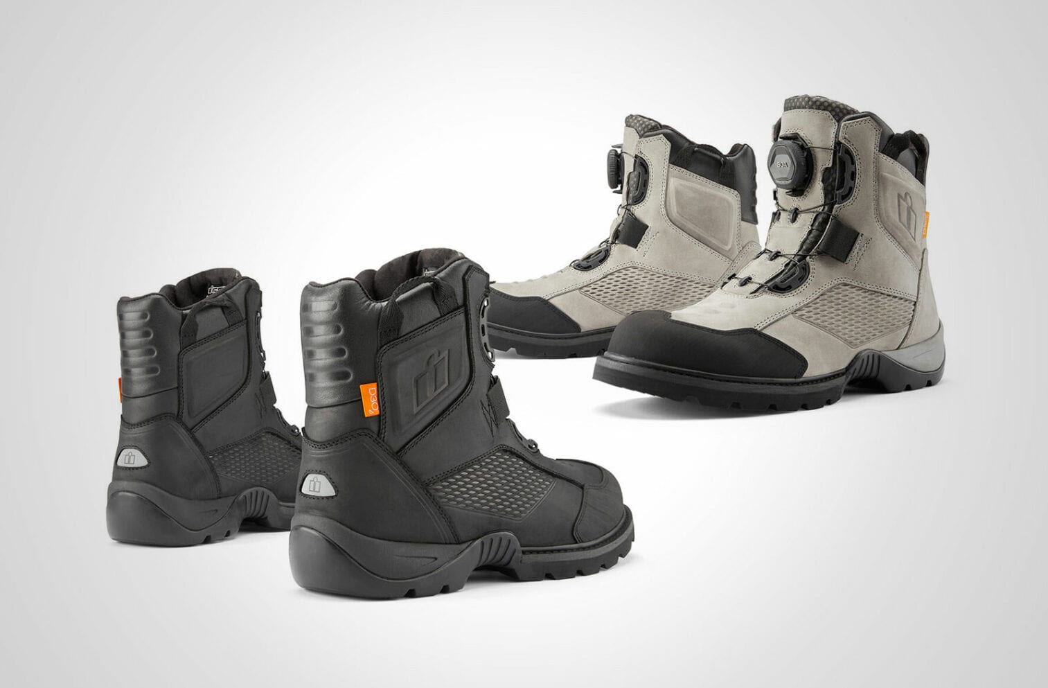 Icon Stormhawk Waterproof Boots - Return of the Cafe Racers