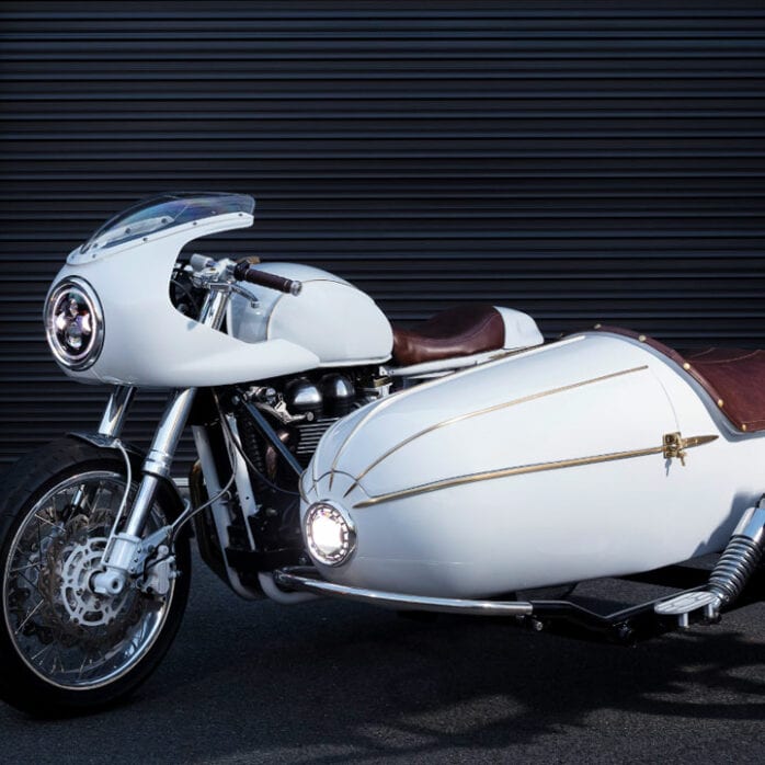 Harris Bonneville T140 Cafe Racer - Return of the Cafe Racers