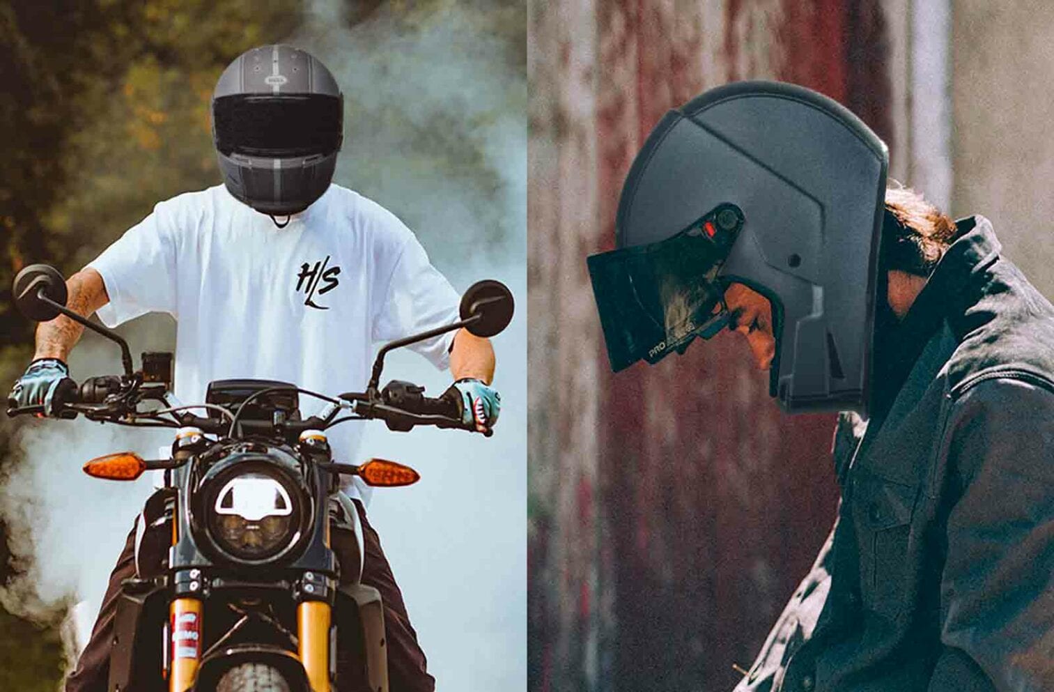 2021 Bell Eliminator Helmet Range - Return of the Cafe Racers