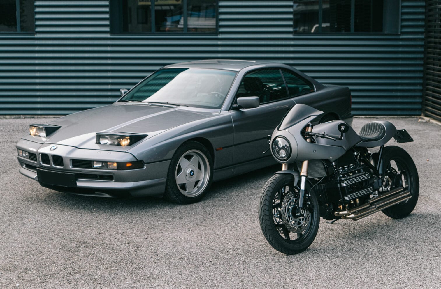 Numero Uno - Mans Custom Worx BMW K100 - Return of the Cafe Racers