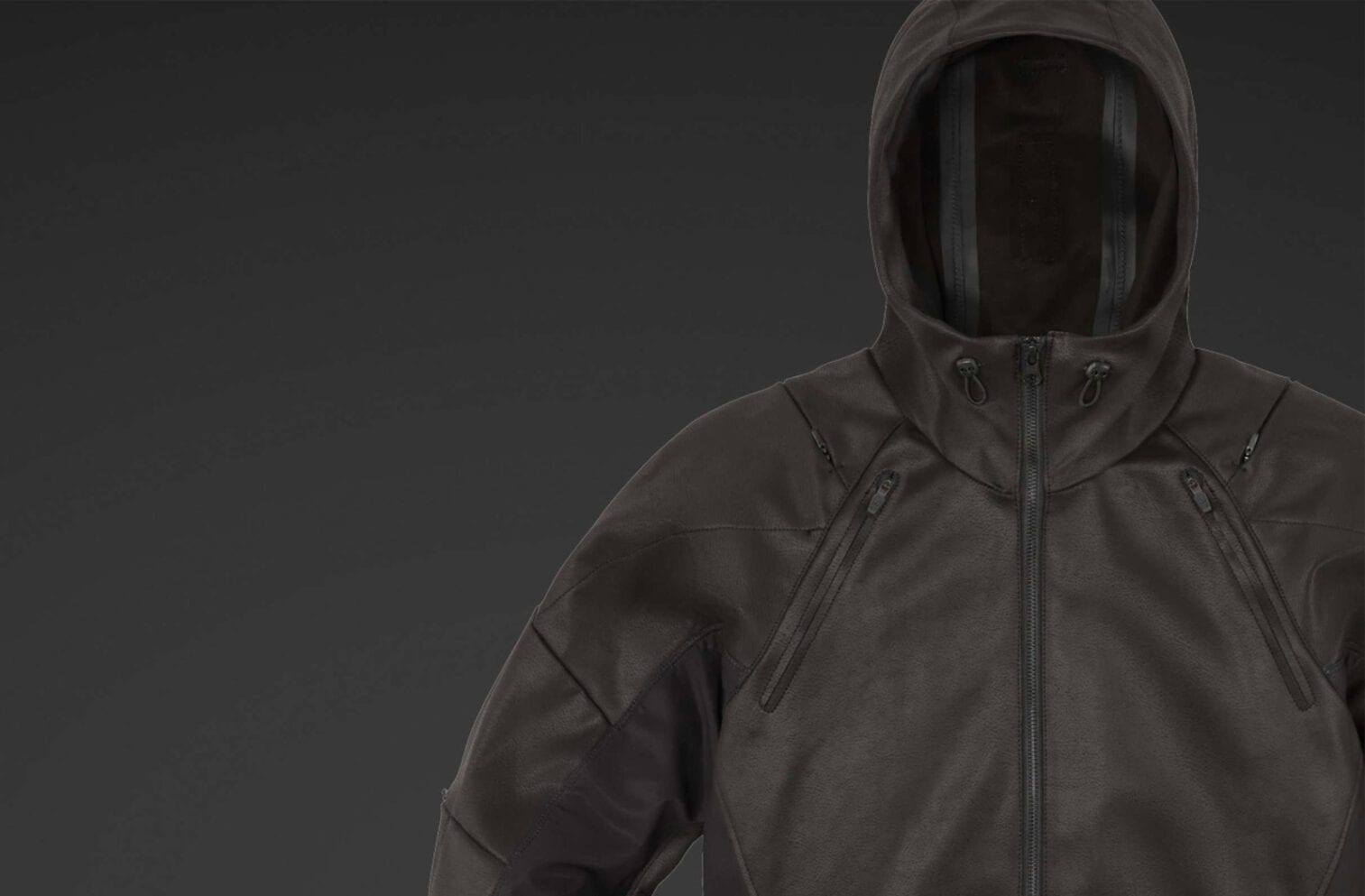 Icon 1000 Synthhawk Hooded Jacket - Return of the Cafe Racers