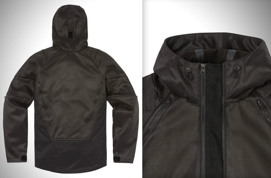 Icon 1000 Synthhawk Hooded Jacket - Return of the Cafe Racers