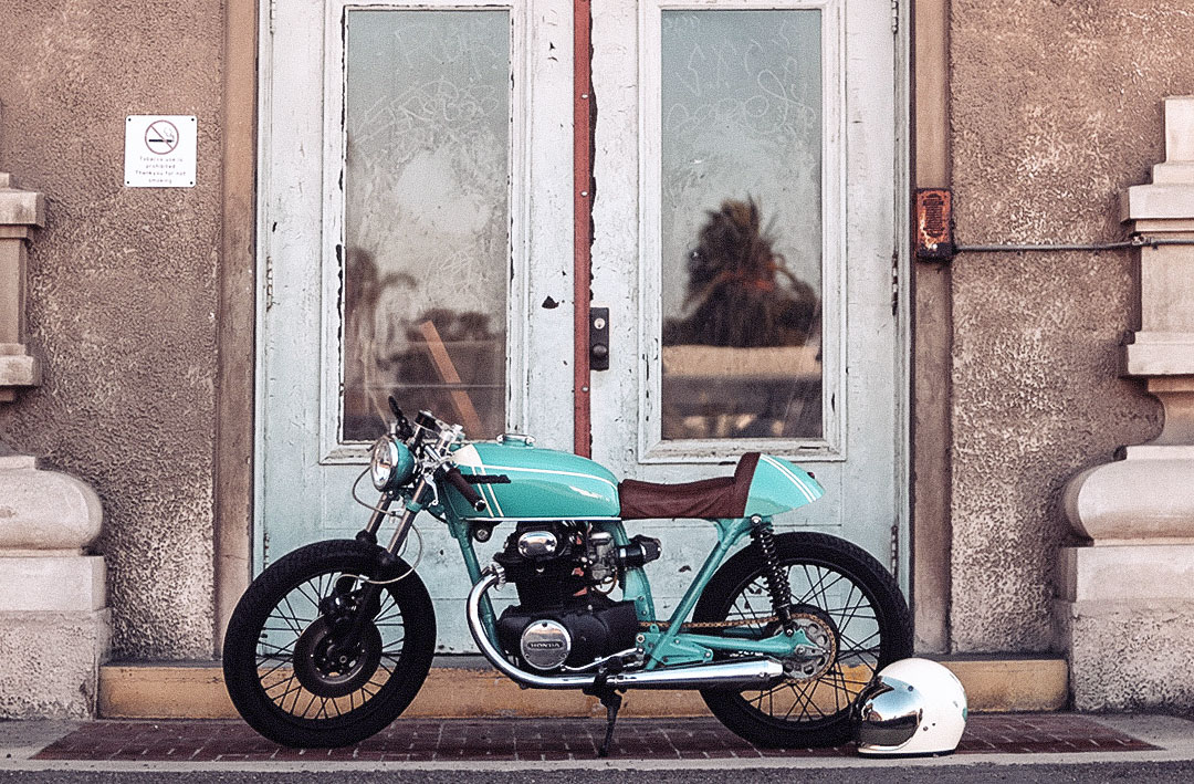 The Touch Up - Kristy's CB350 Cafe Racer - Return of the Cafe Racers