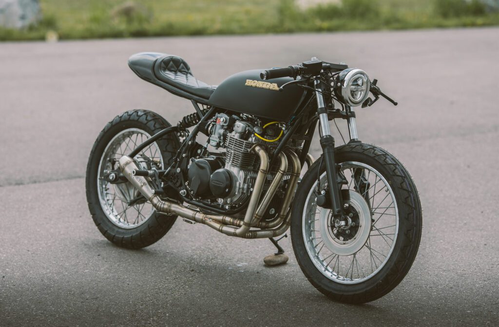 Dad's Bike - Ryan Despres CB550 Four - Return of the Cafe Racers