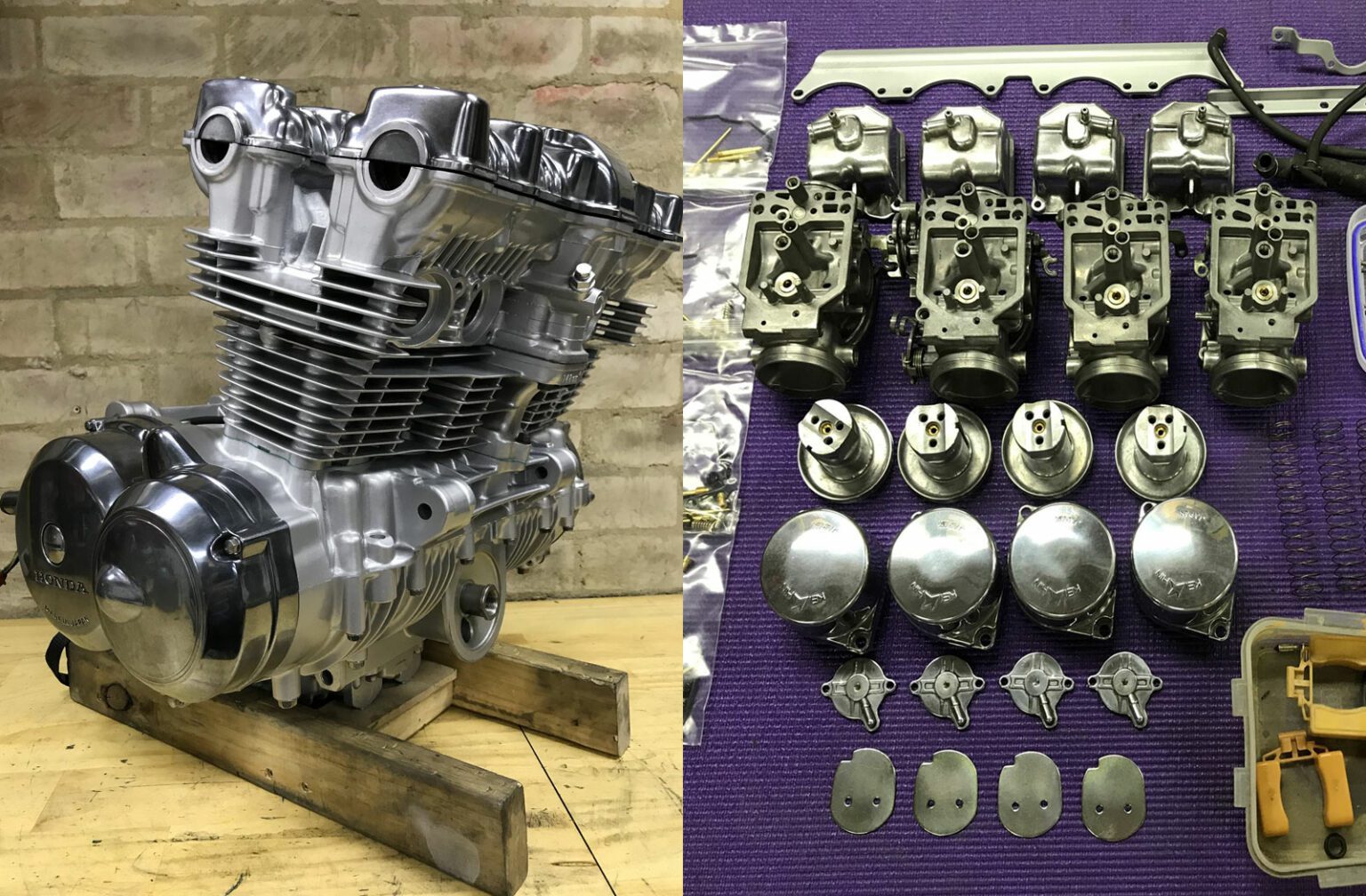 Green Muse - Fiorello Galluzzo CB750F - Return of the Cafe Racers